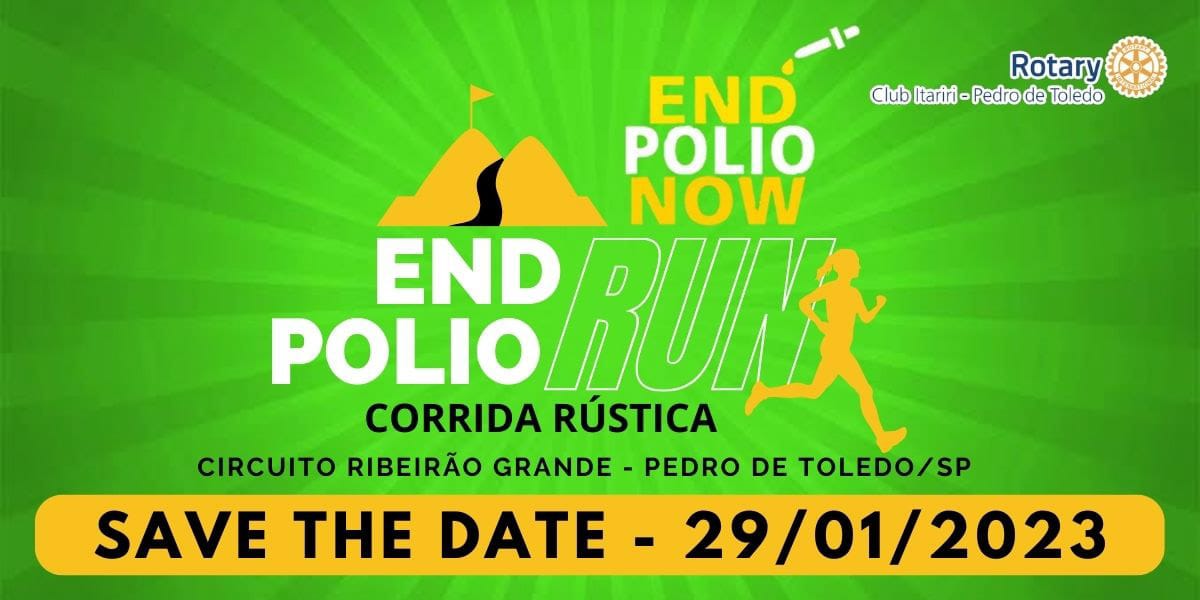 END POLIO RUN - CORRIDA RÚSTICA: Circuito Ribeirão Grande-Corrida Pedestre