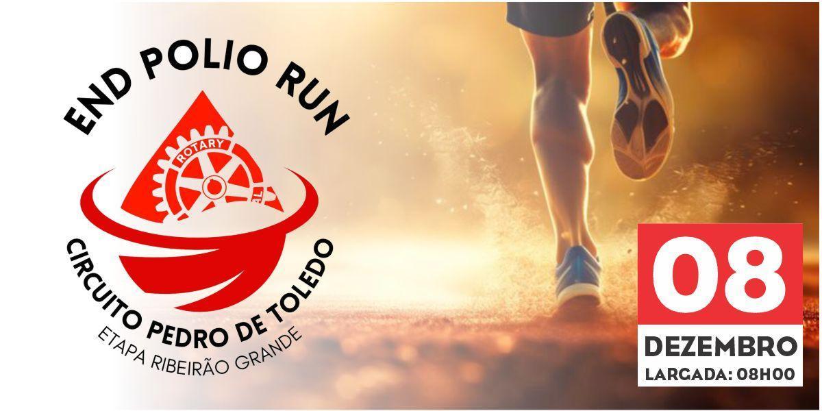 END POLIO RUN CORRIDA RÚSTICA - Circuito Pedro de Toledo-Corrida Pedestre